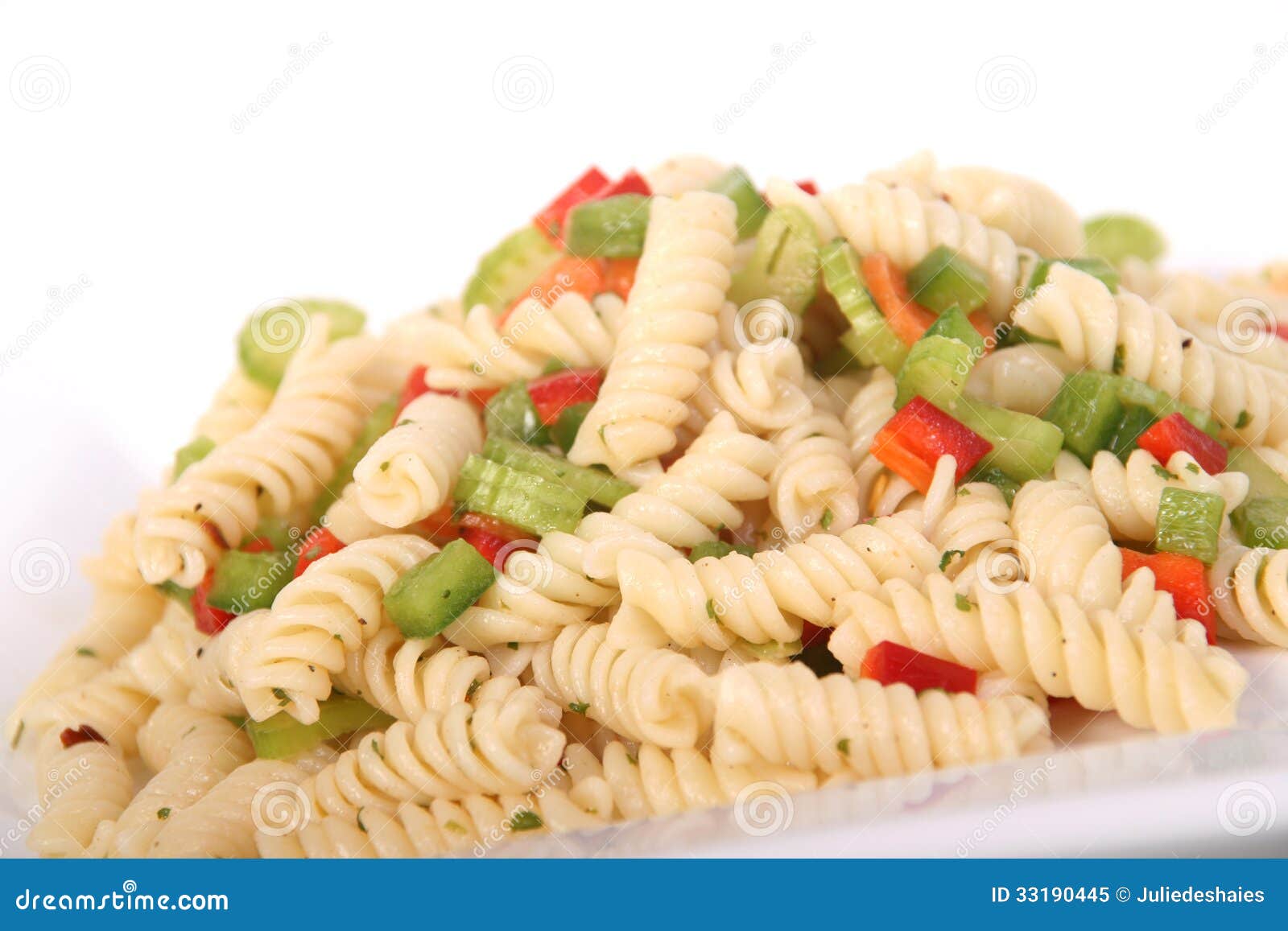 Cool pasta salad stock image. Image of products, fruits - 33190445