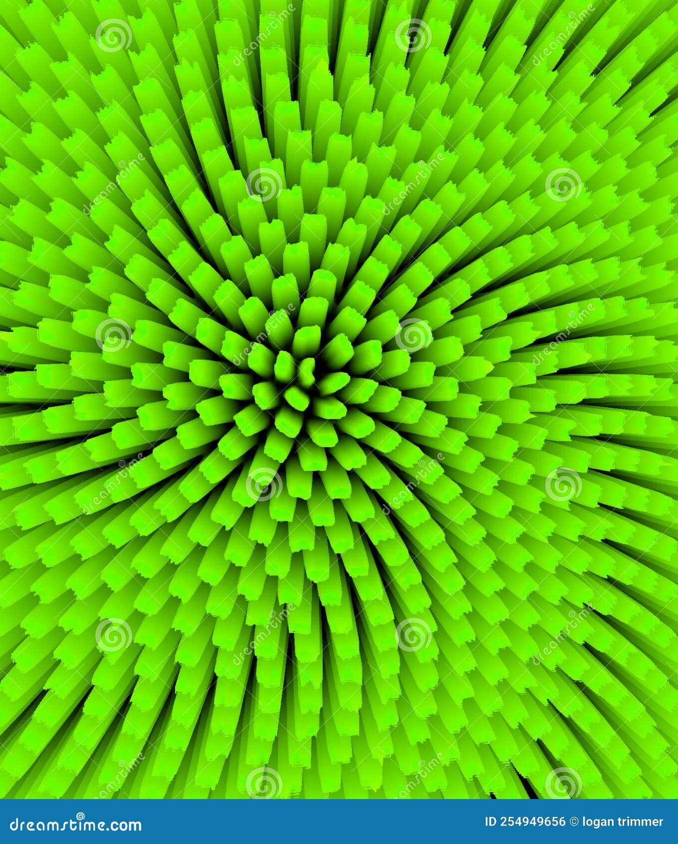 Cool pattern green spiky stock illustration. Illustration of spiky ...