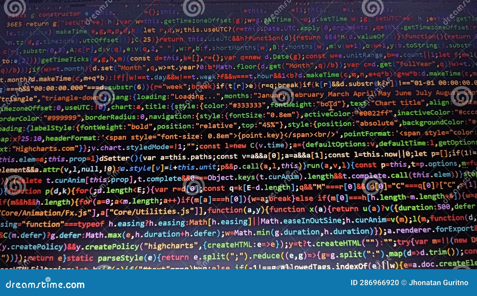 Cool Photo of Programming Code Stock Photo - Image of document, circle ...
