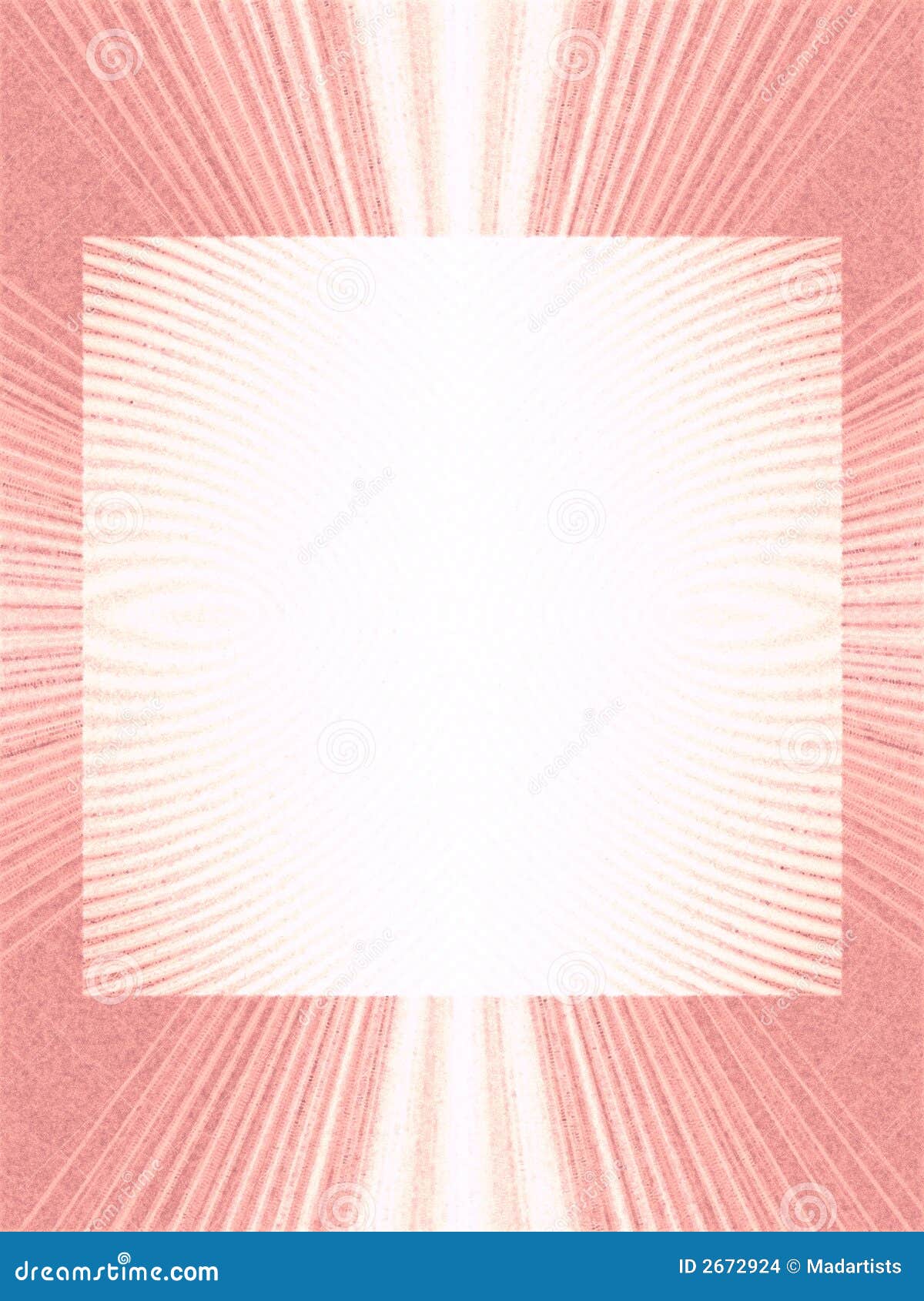 Cool Pink Striped Photo Frames Stock Illustration - Illustration of ...