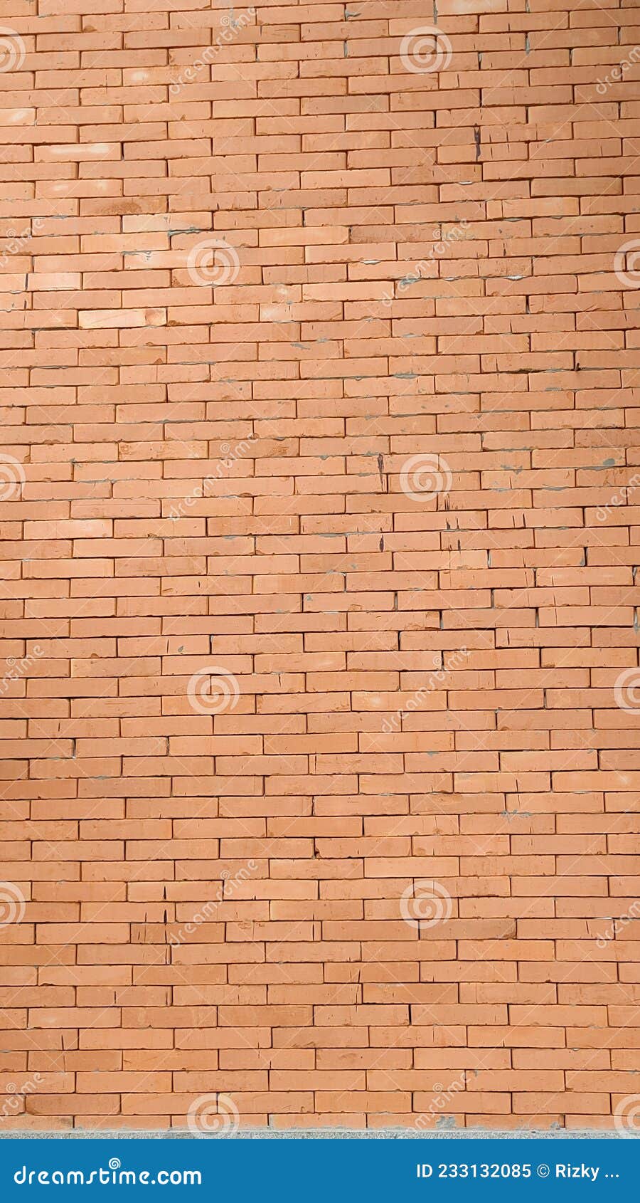 Cool Portrait Brick Wall Background Stock Image - Image of brick ...