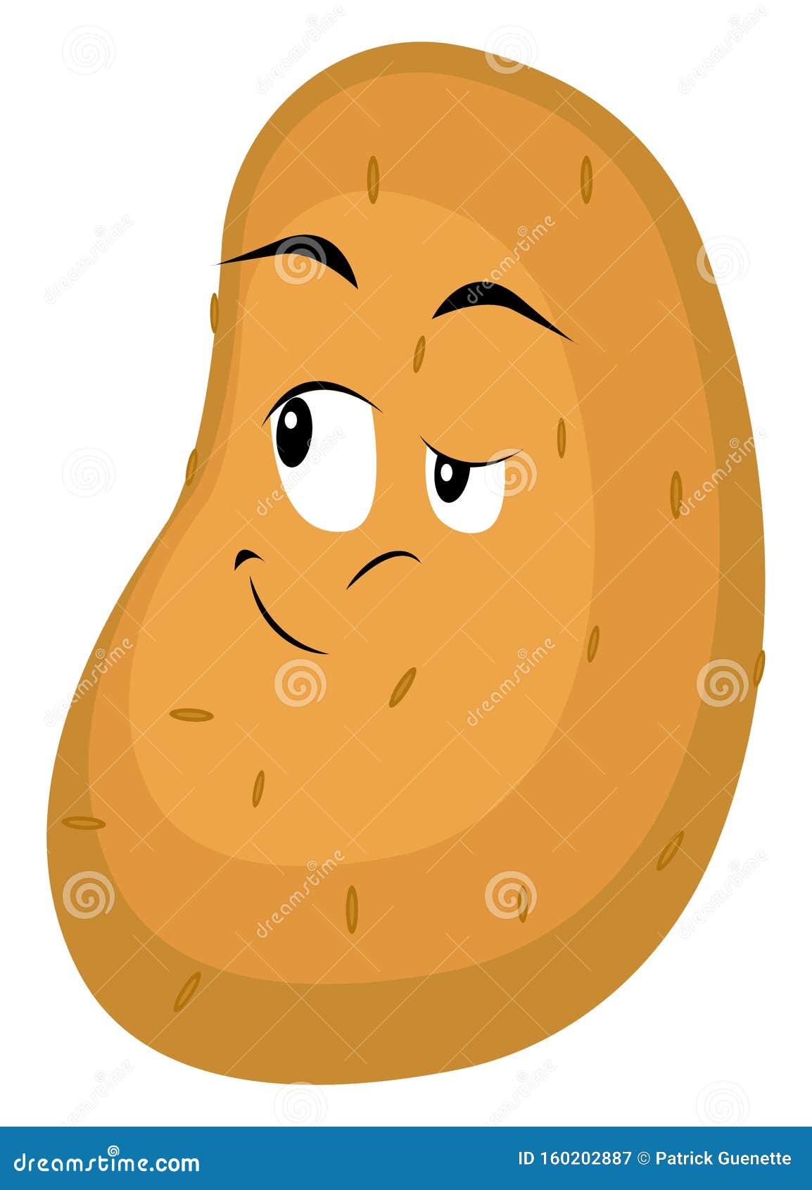 Cool Potato, Illustration, Vector Stock Vector - Illustration of ...