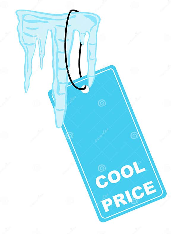 Cool price label stock vector. Illustration of isolated - 2544004