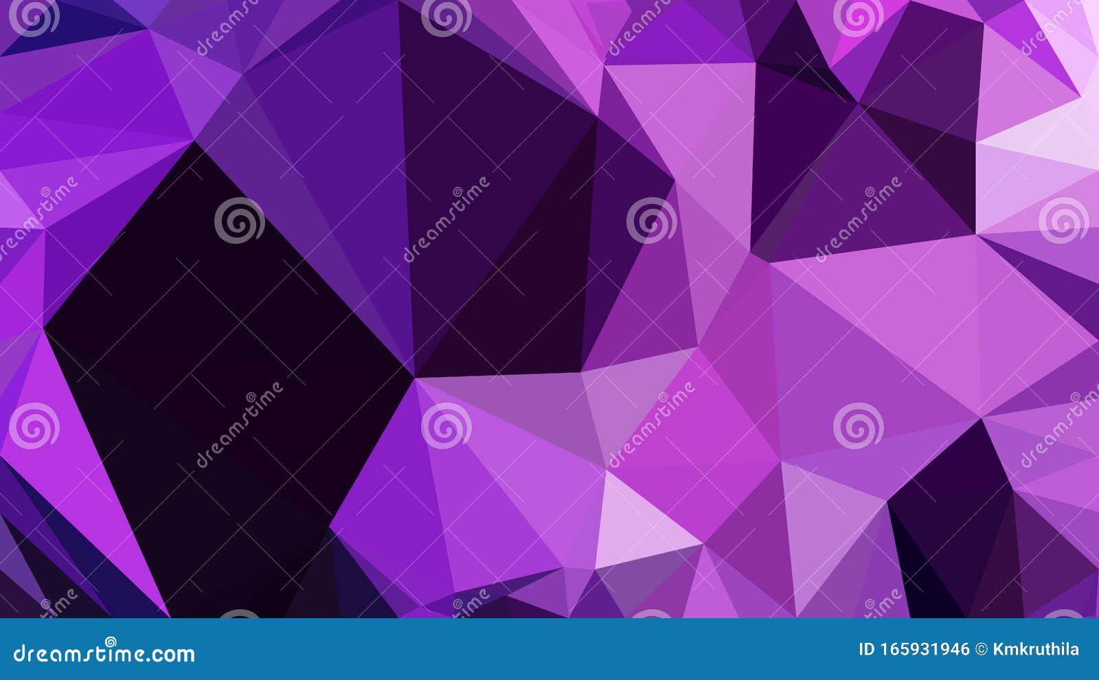 Cool Purple Polygon Pattern Abstract Background Stock Vector ...