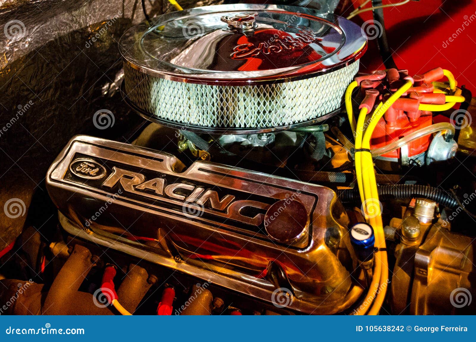 Cool Racing Engine editorial photography. Image of racing - 105638242