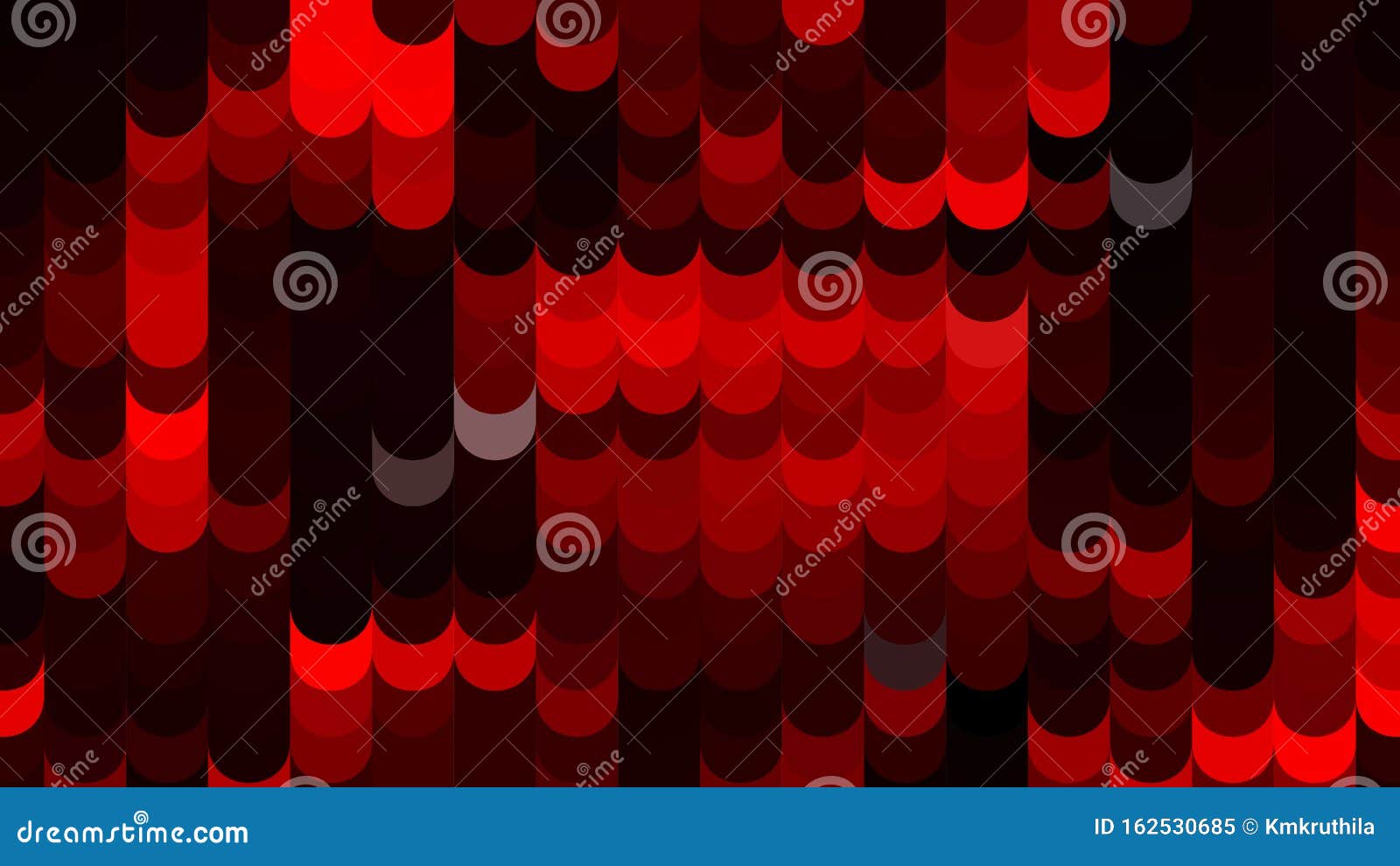 Cool Red Geometric Shapes Background Design Stock Vector - Illustration ...