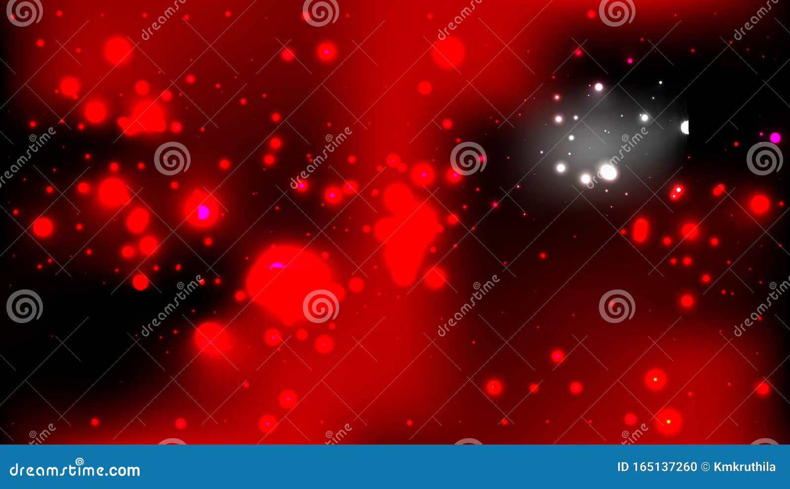 Cool Red Illuminated Background Illustration Stock Vector ...