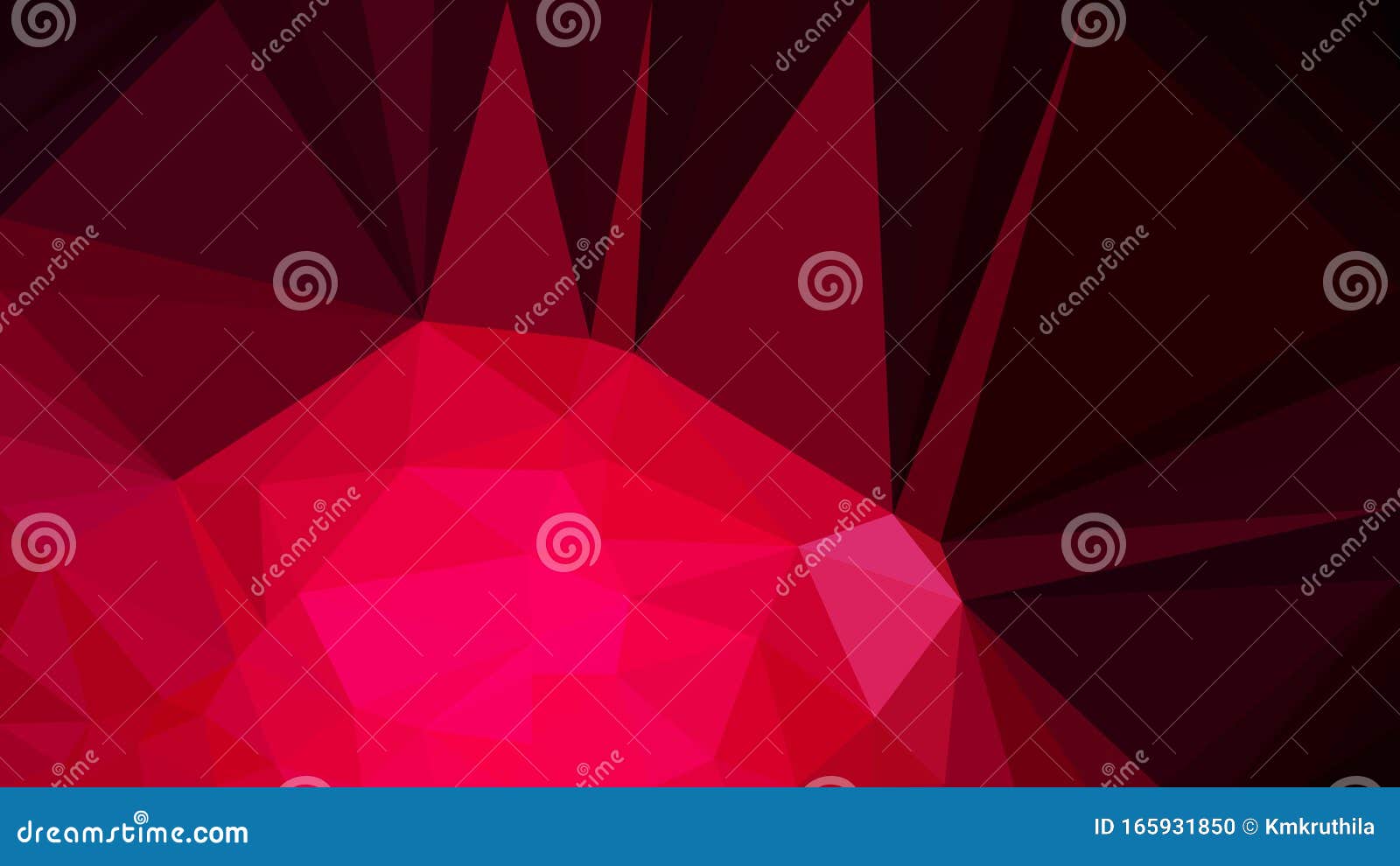 Cool Red Polygon Abstract Background Vector Graphic Stock Vector ...