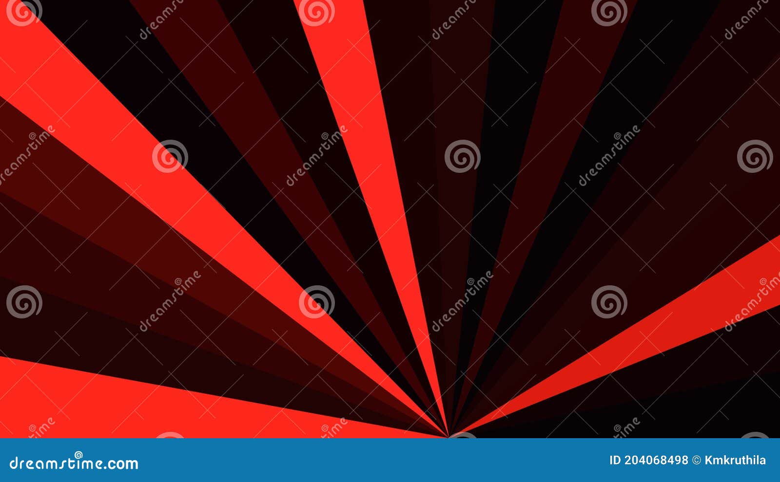 Cool Red Rays Background Illustration Stock Illustration - Illustration ...