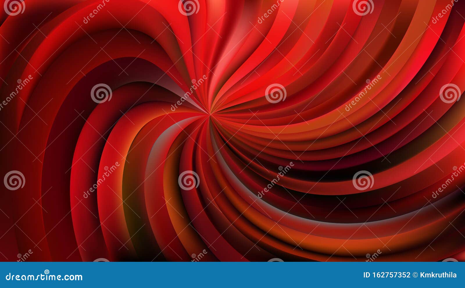 Cool Red Swirl Background stock vector. Illustration of spin - 162757352