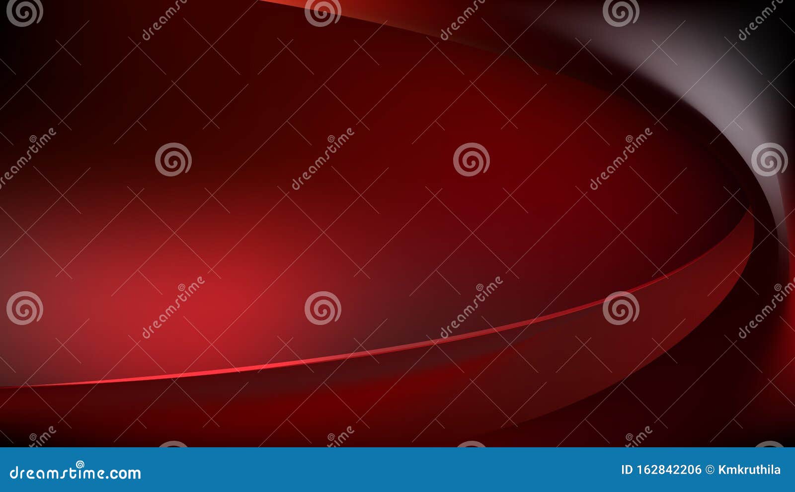 Cool Red Wave Background Template Illustrator Stock Vector ...