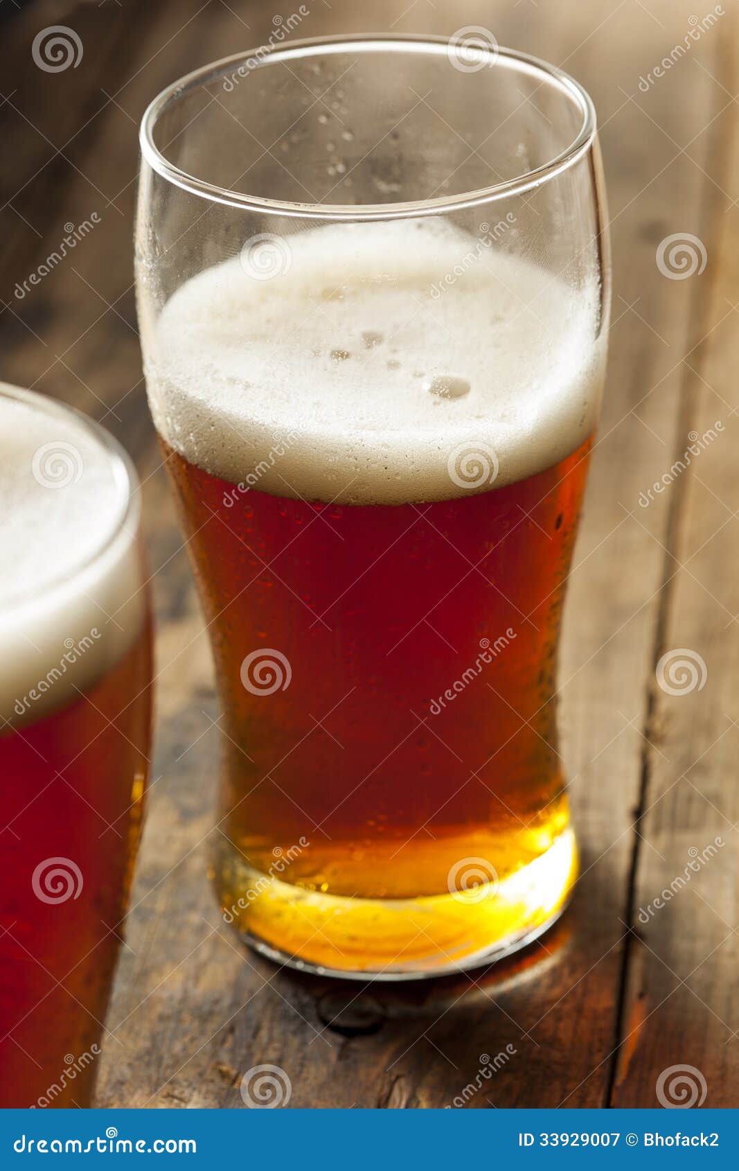Cool Refreshing Dark Amber Beer Stock Image - Image of bottle, light ...