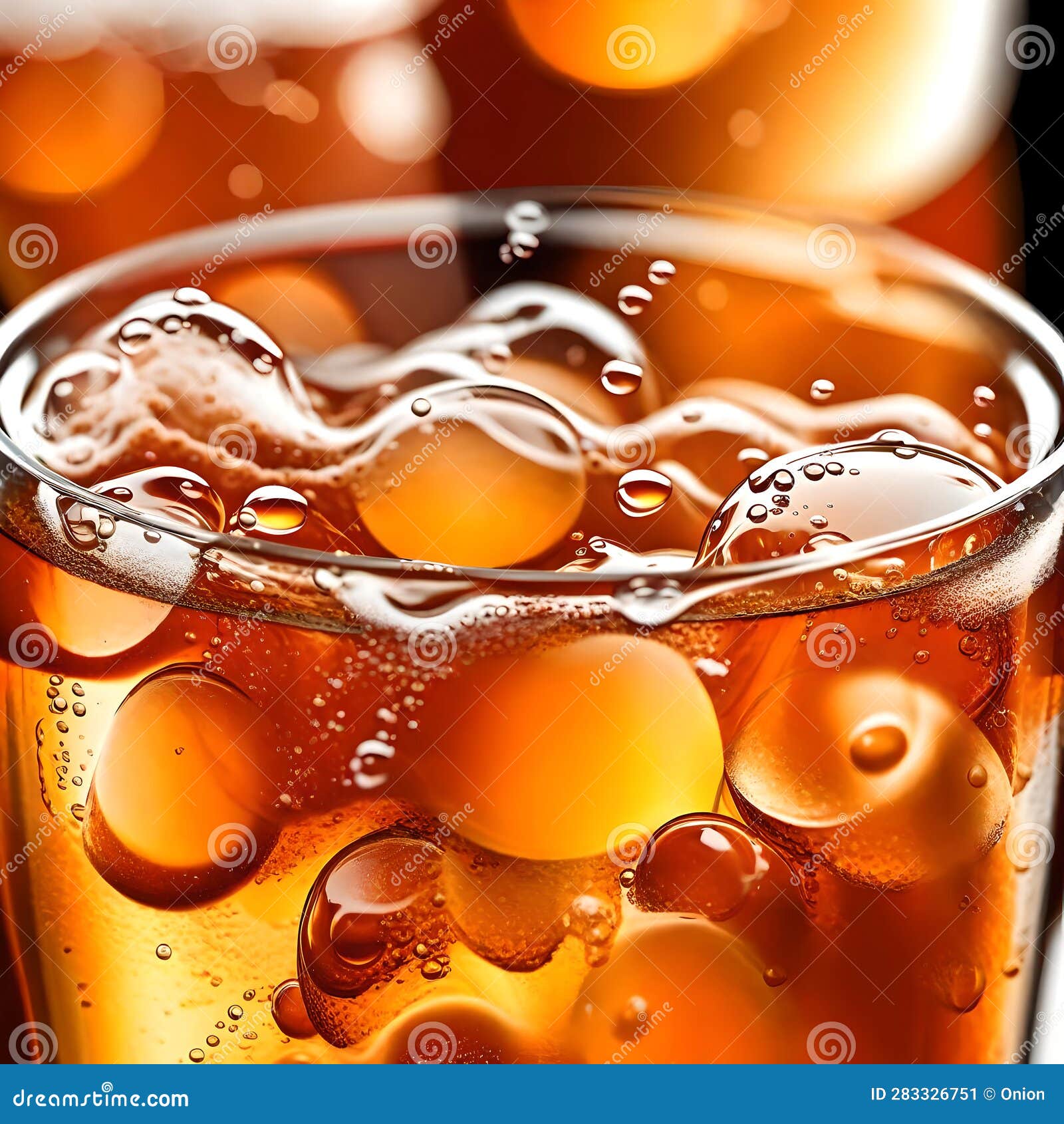 Cool Refreshing Drink - Ai Generated Image Stock Illustration ...