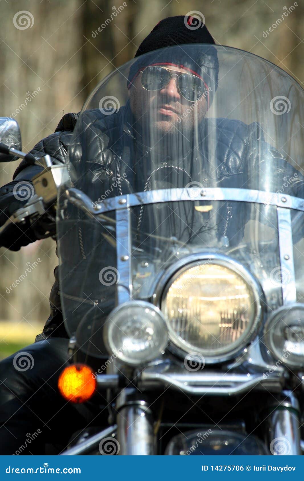 Cool rider on a chopper stock photo. Image of driver - 14275706