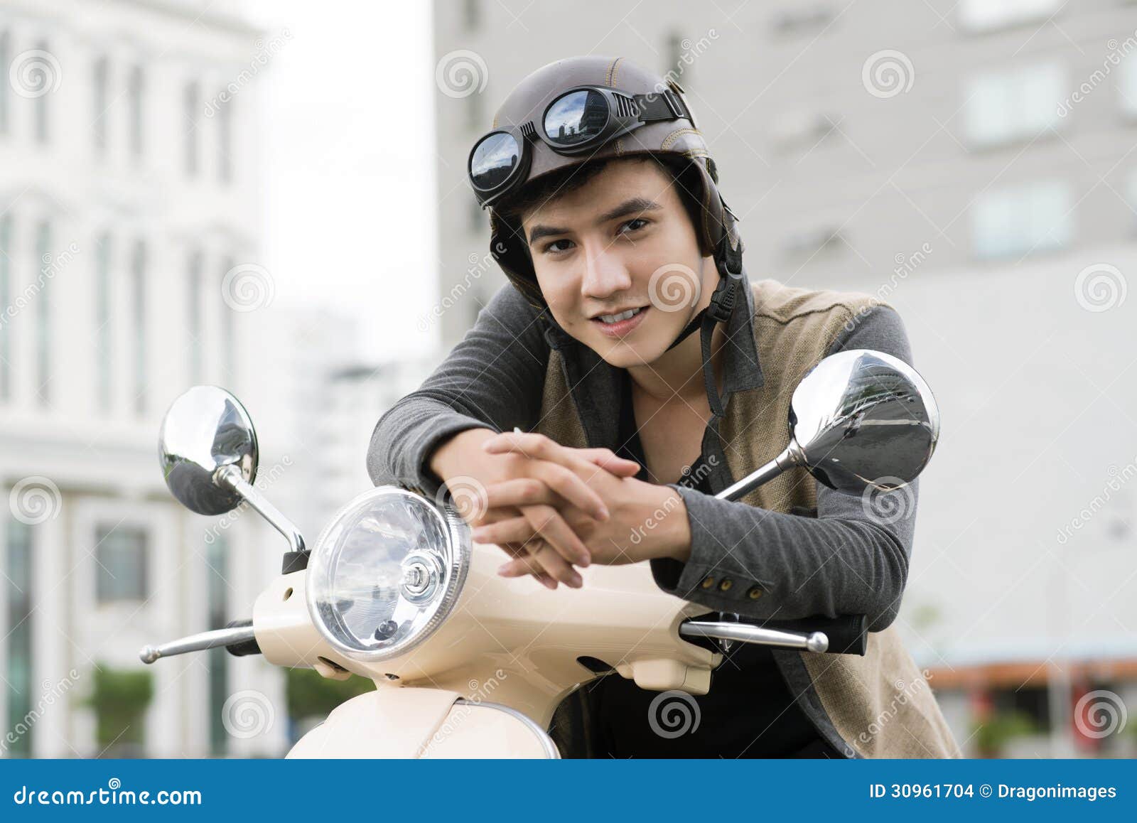 Cool rider stock photo. Image of handsome, expression - 30961704