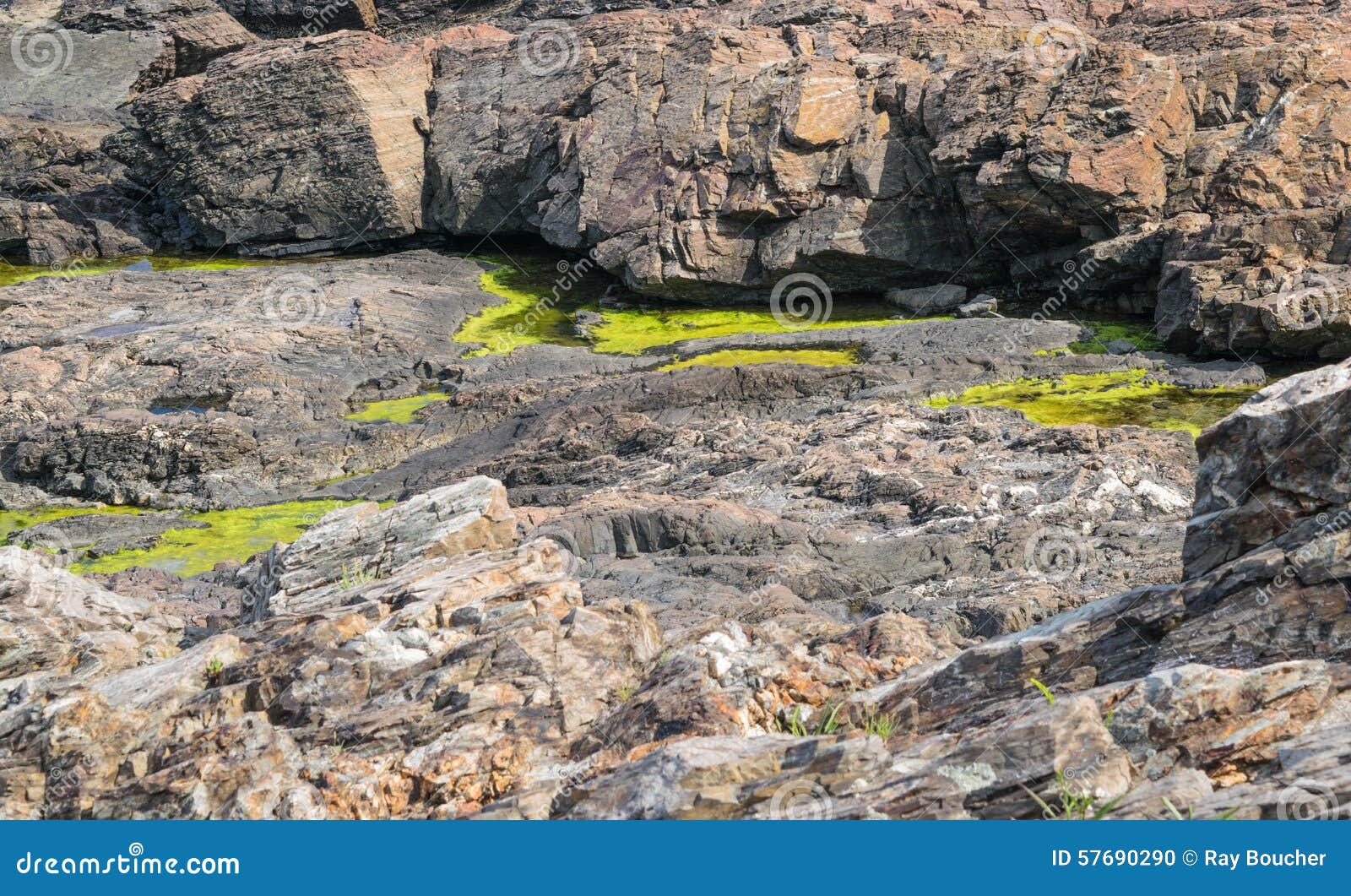 Cool rocks stock photo. Image of geological, rock, water - 57690290