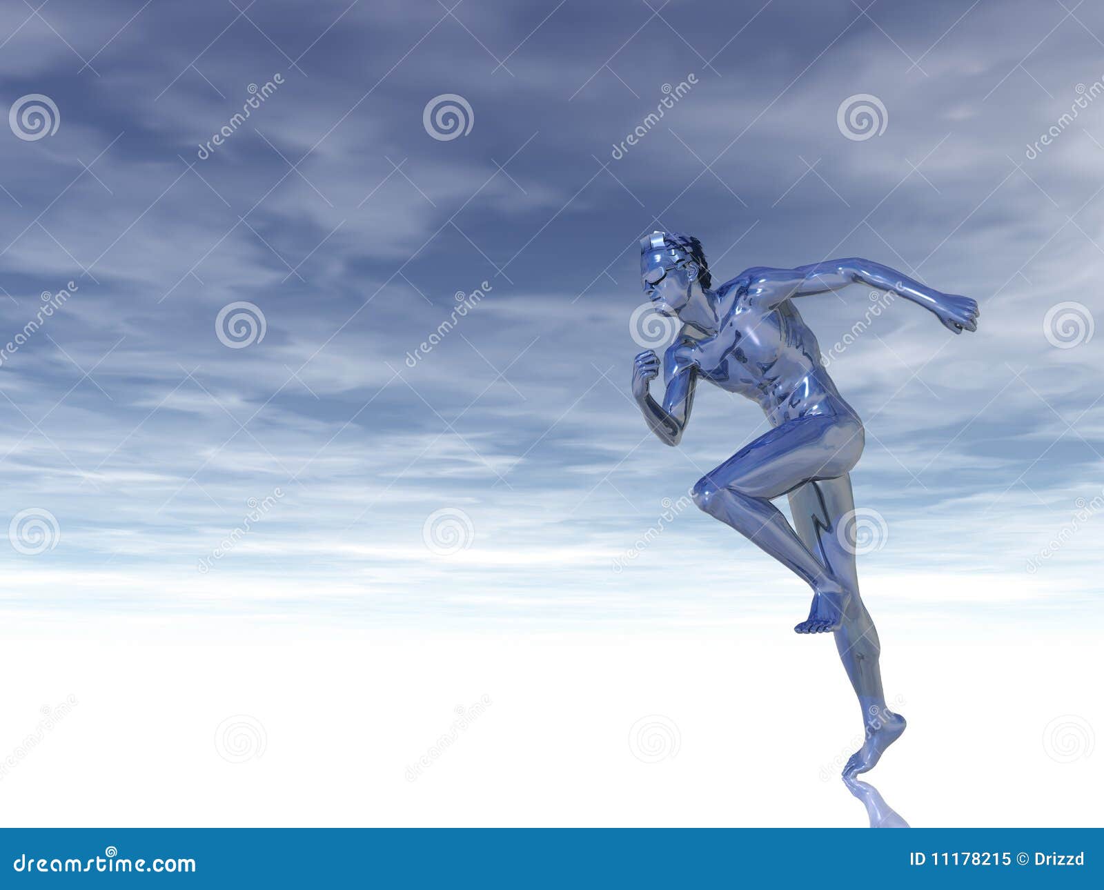Cool runner stock illustration. Illustration of person - 11178215