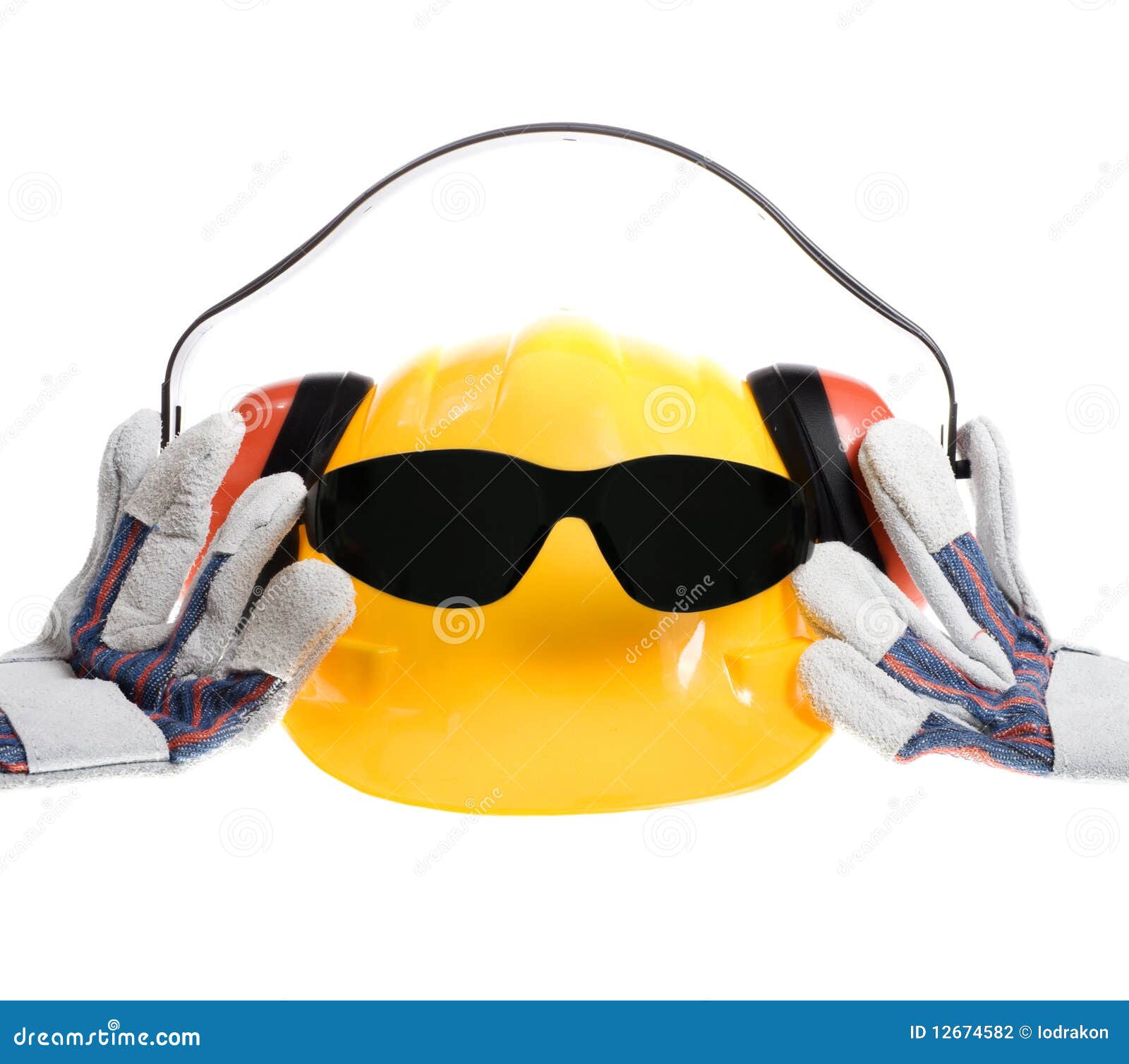 Cool safety gear stock photo. Image of goggles, improvement - 12674582