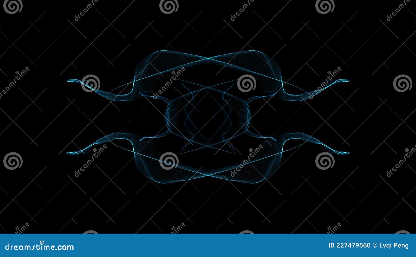 Cool Sci-fi Abstract Line Background Pattern Stock Illustration ...