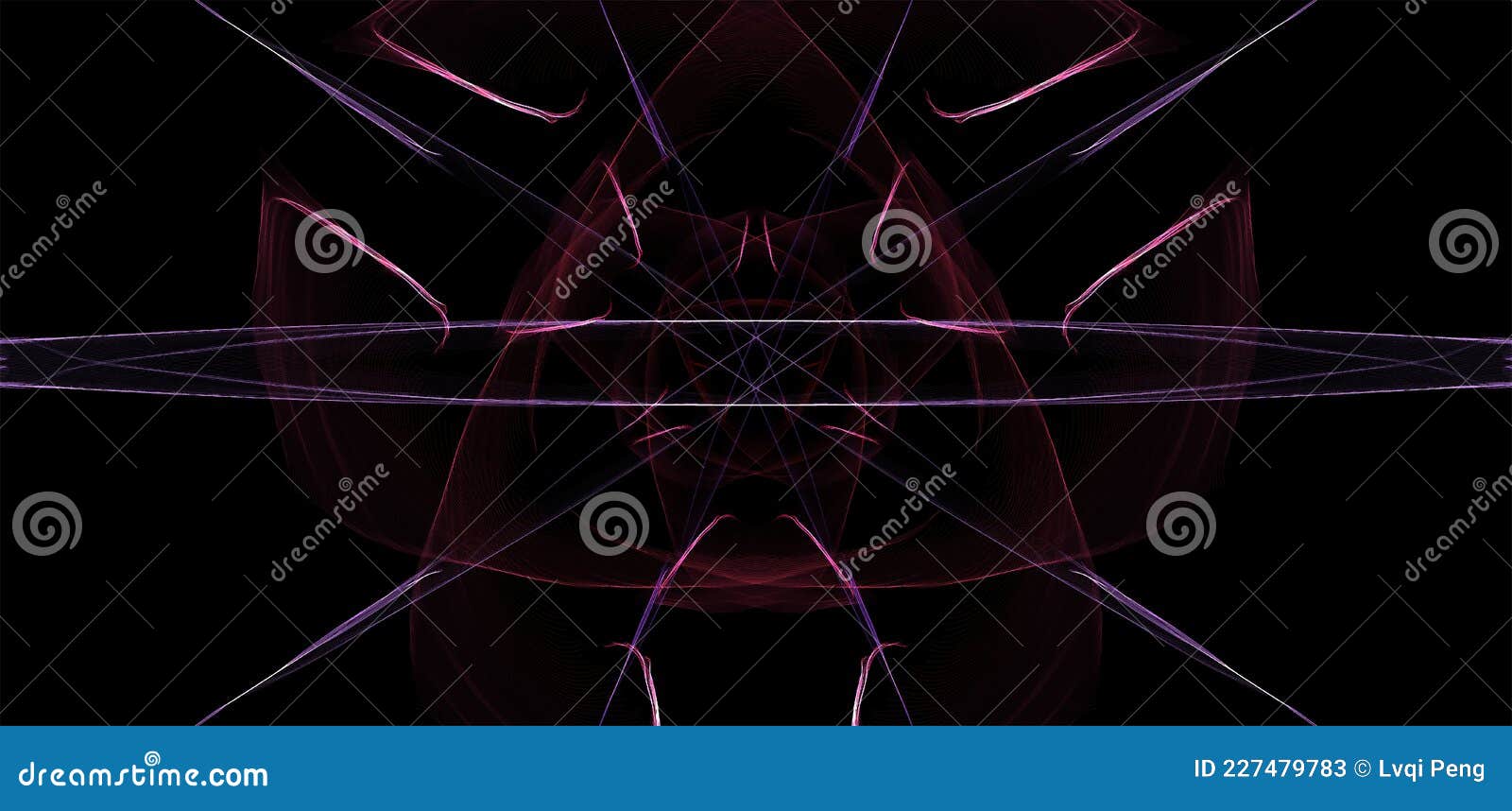 Cool Sci-fi Abstract Line Background Pattern Stock Illustration ...