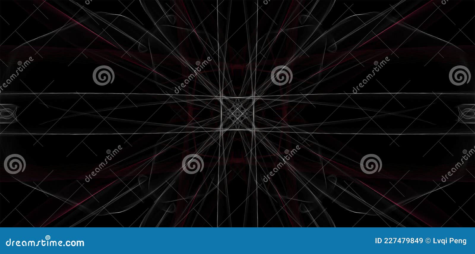 Cool Sci-fi Abstract Line Background Pattern Stock Illustration ...