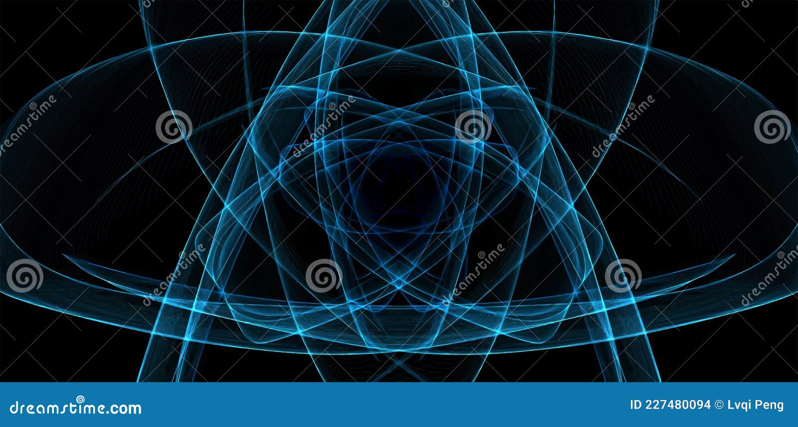 Cool Sci-fi Abstract Line Background Pattern Stock Illustration ...