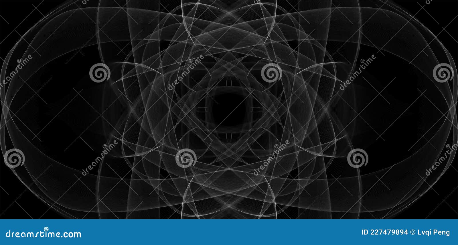 Cool Sci-fi Abstract Line Background Pattern Stock Illustration ...