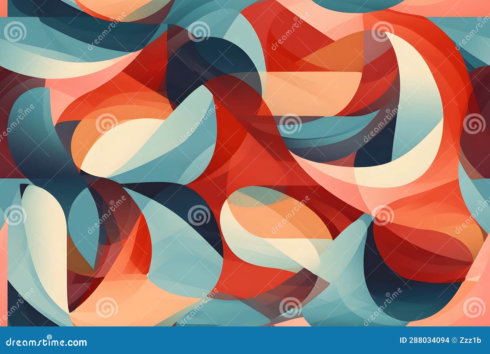 A Cool Seamless Abstract Doodle Pattern Inspired by 00s, Neural Network ...