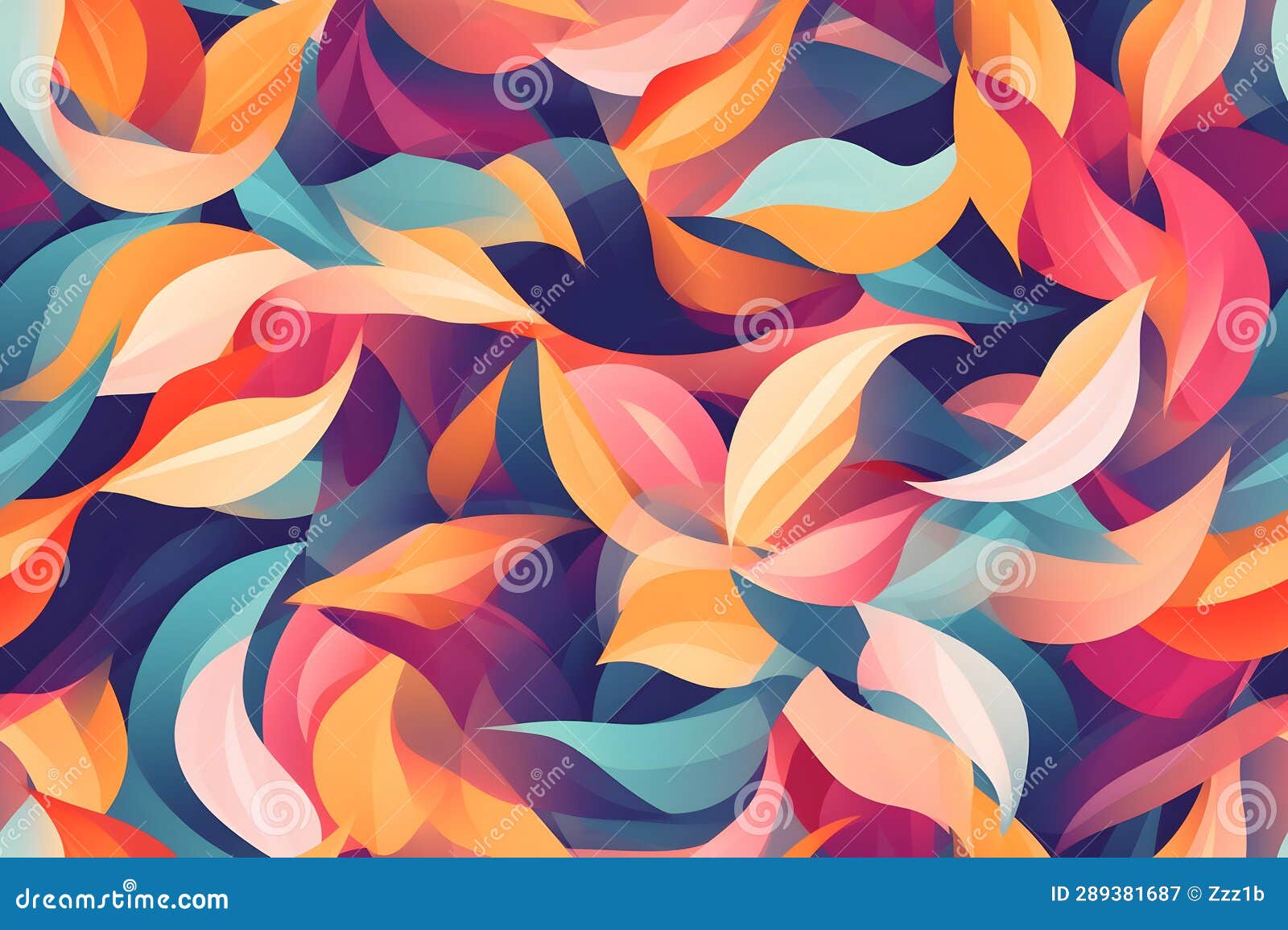 A Cool Seamless Abstract Doodle Pattern Inspired by 00s, Neural Network ...