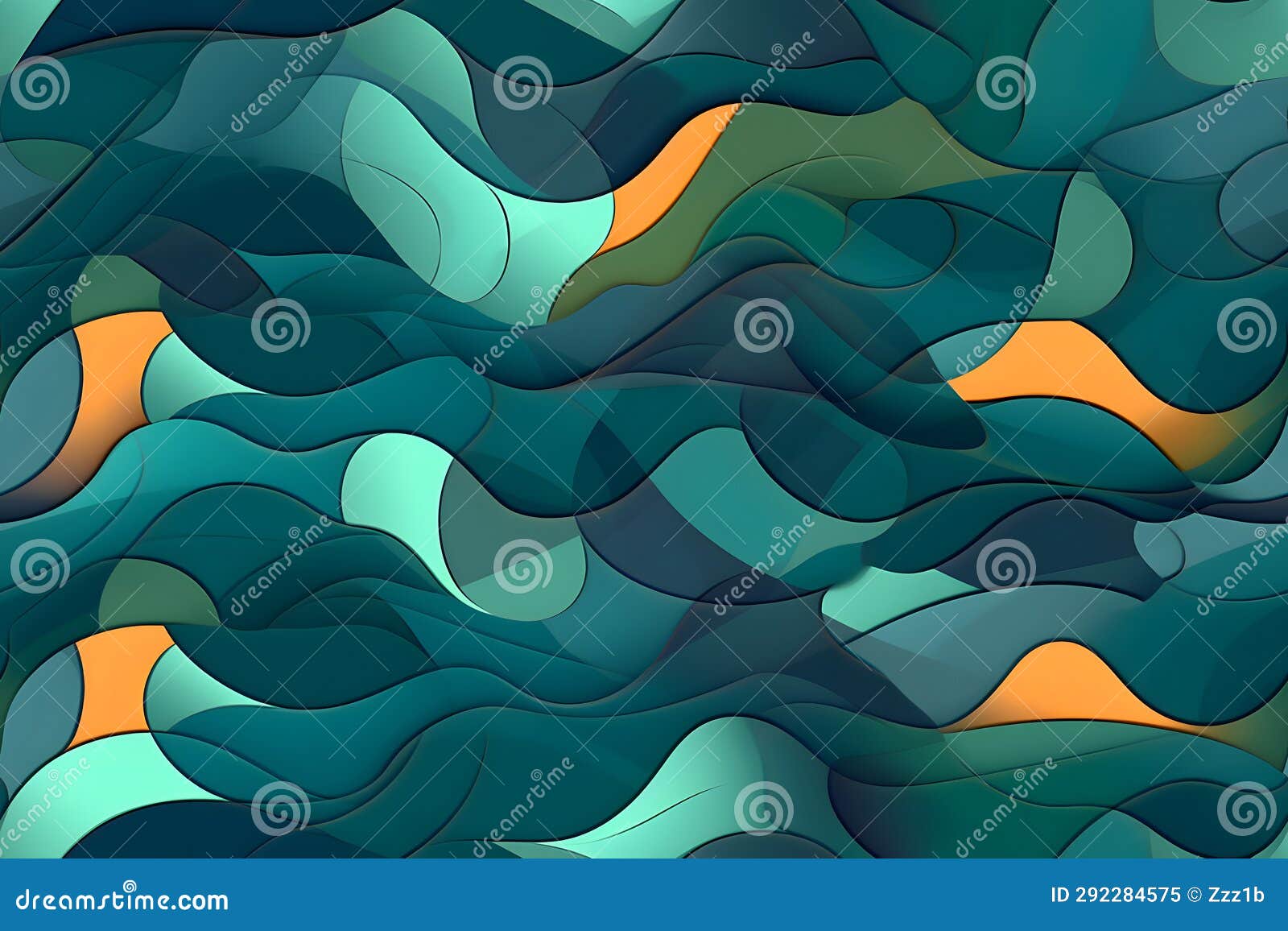 A Cool Seamless Abstract Doodle Pattern Inspired by 00s, Neural Network ...
