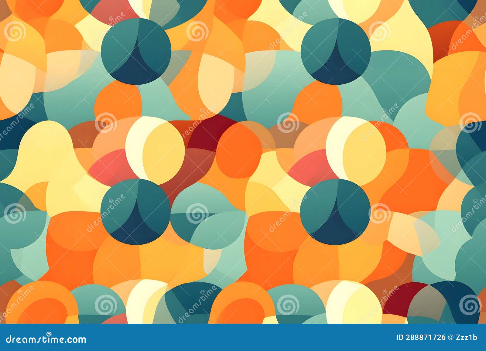 A Cool Seamless Abstract Doodle Pattern Inspired by 00s, Neural Network ...