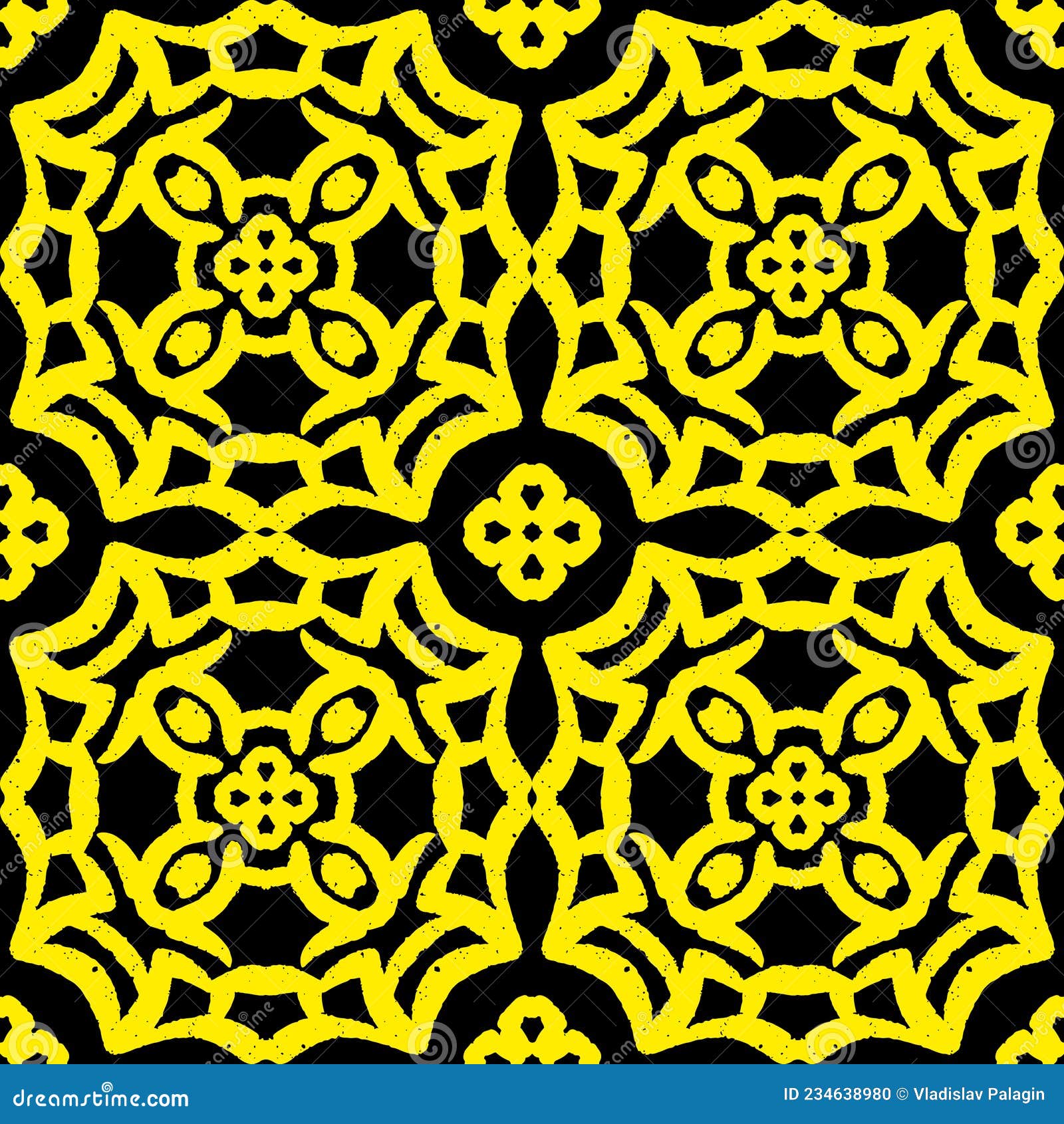 Cool Seamless Texture in Ancient Style for Your Design Stock Vector ...