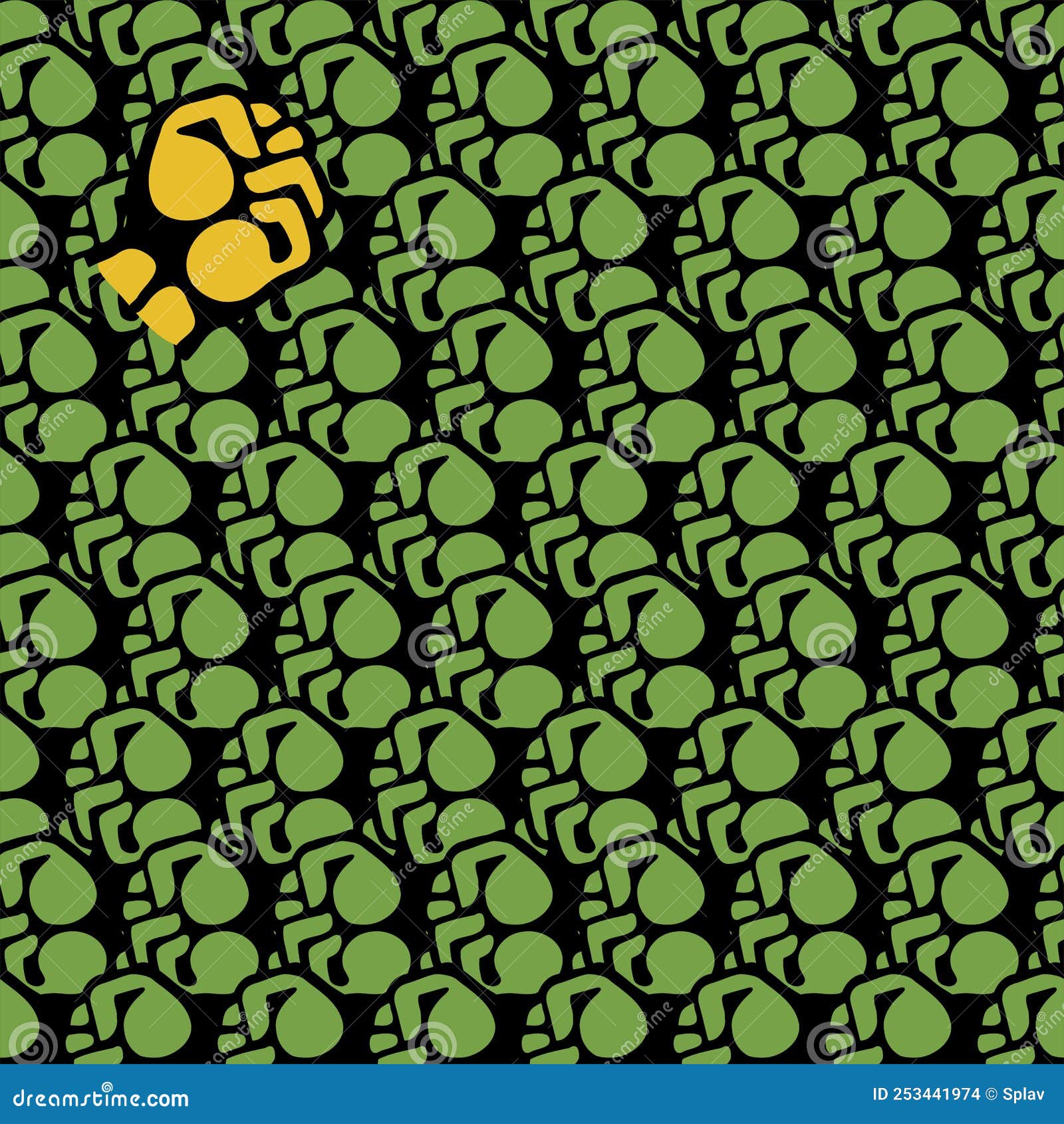 Cool Seamless Texture Pattern MMA, Karate for Print on T-shirts ...