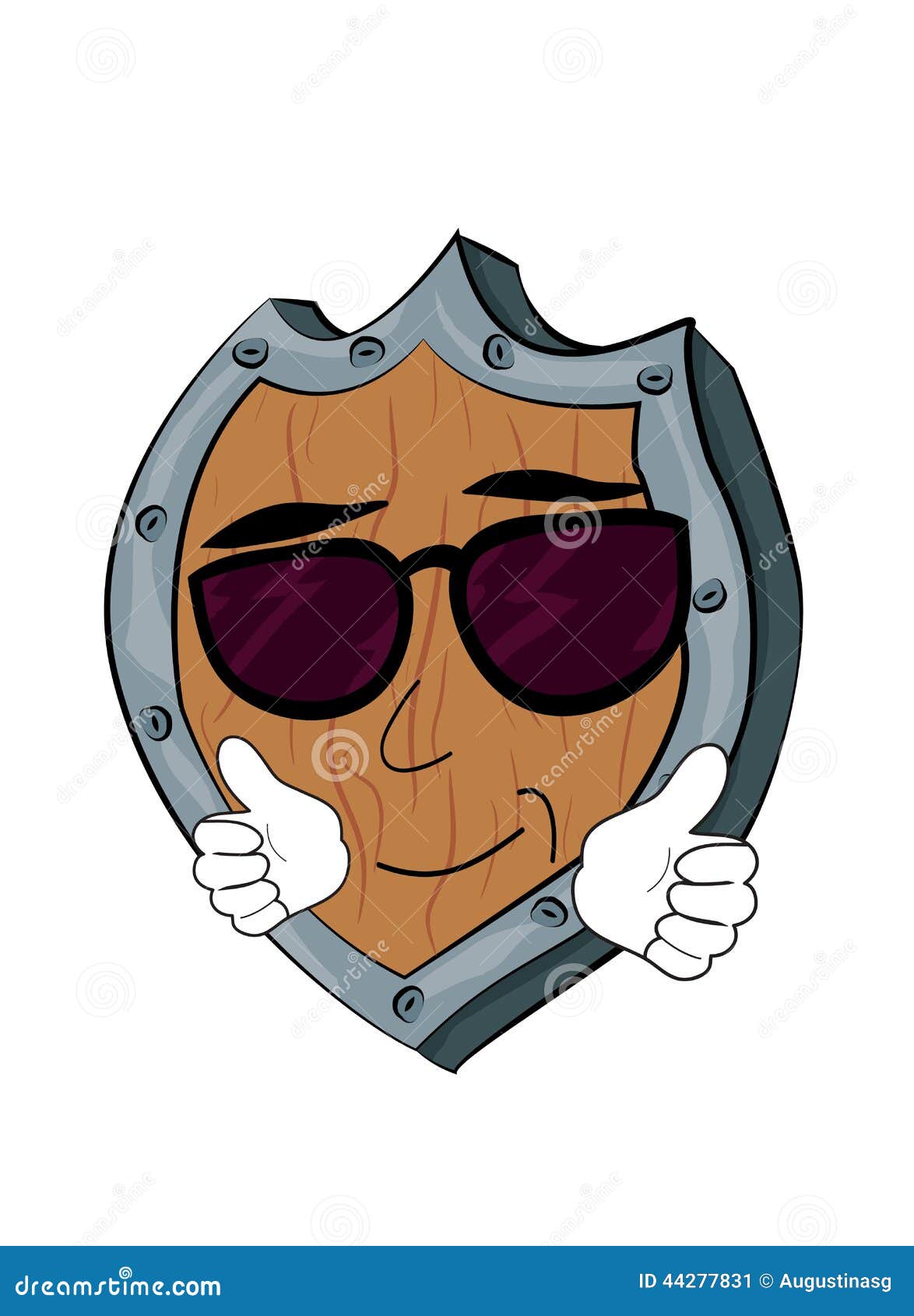 Shield Cartoon Medieval Weapon | CartoonDealer.com #88965639