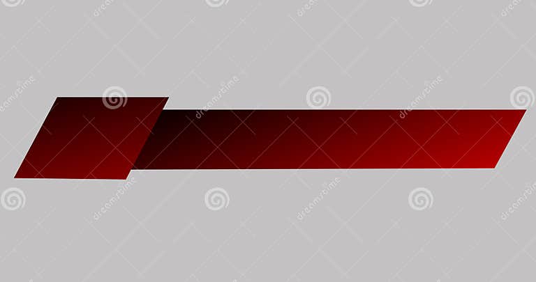 Cool Simple Modern-designed Red-color and Black-colored Gradient Lower ...