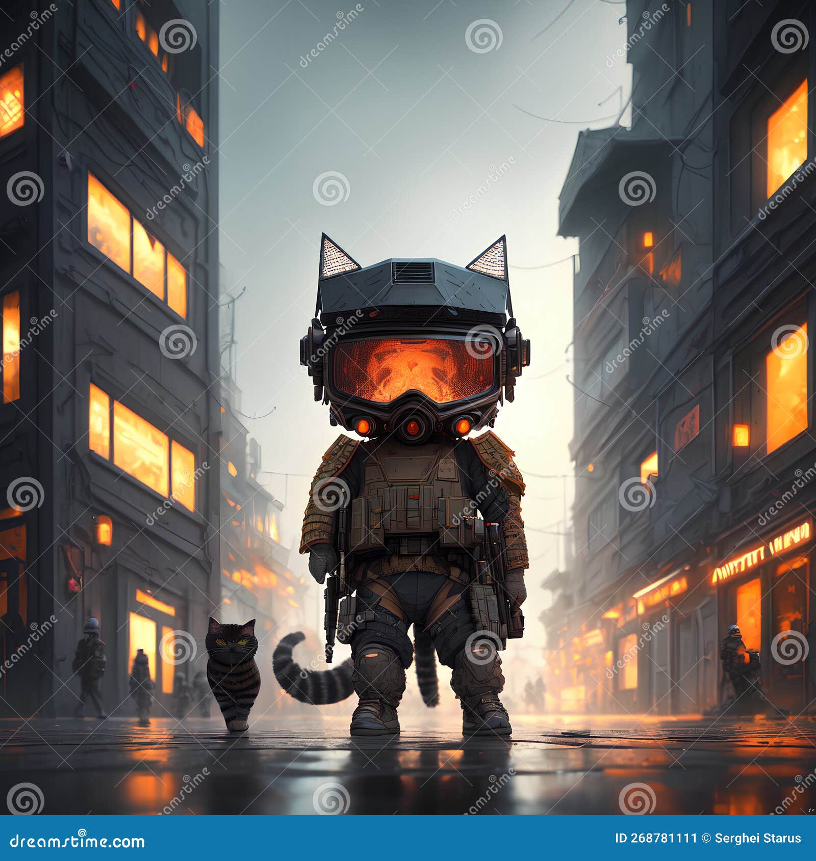 Cool Single Swat Special Ops Cat with Weapon. AI Generated Stock ... Cool Single Swat Special Ops Cat with Weapon. AI Generated Stock ...