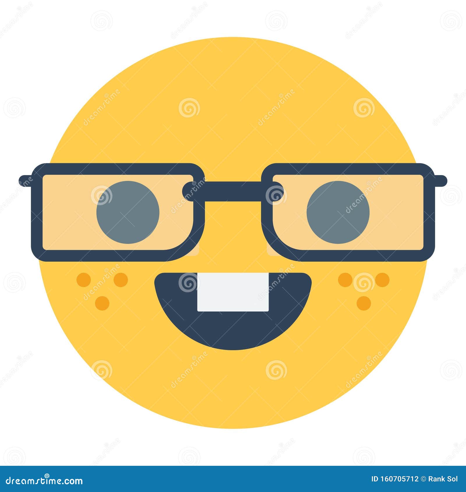 Cool Smiley Vector Icon Fully Editable Stock Vector - Illustration of ...