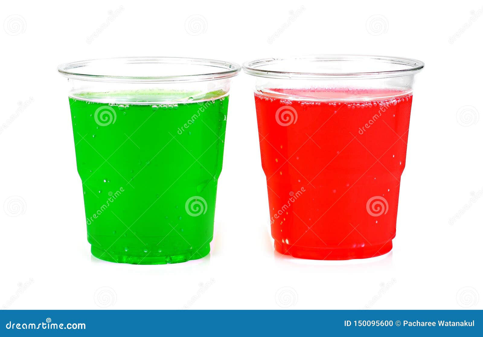 Cool Soft Drink in Glass Isolated on White Background Stock Photo ...