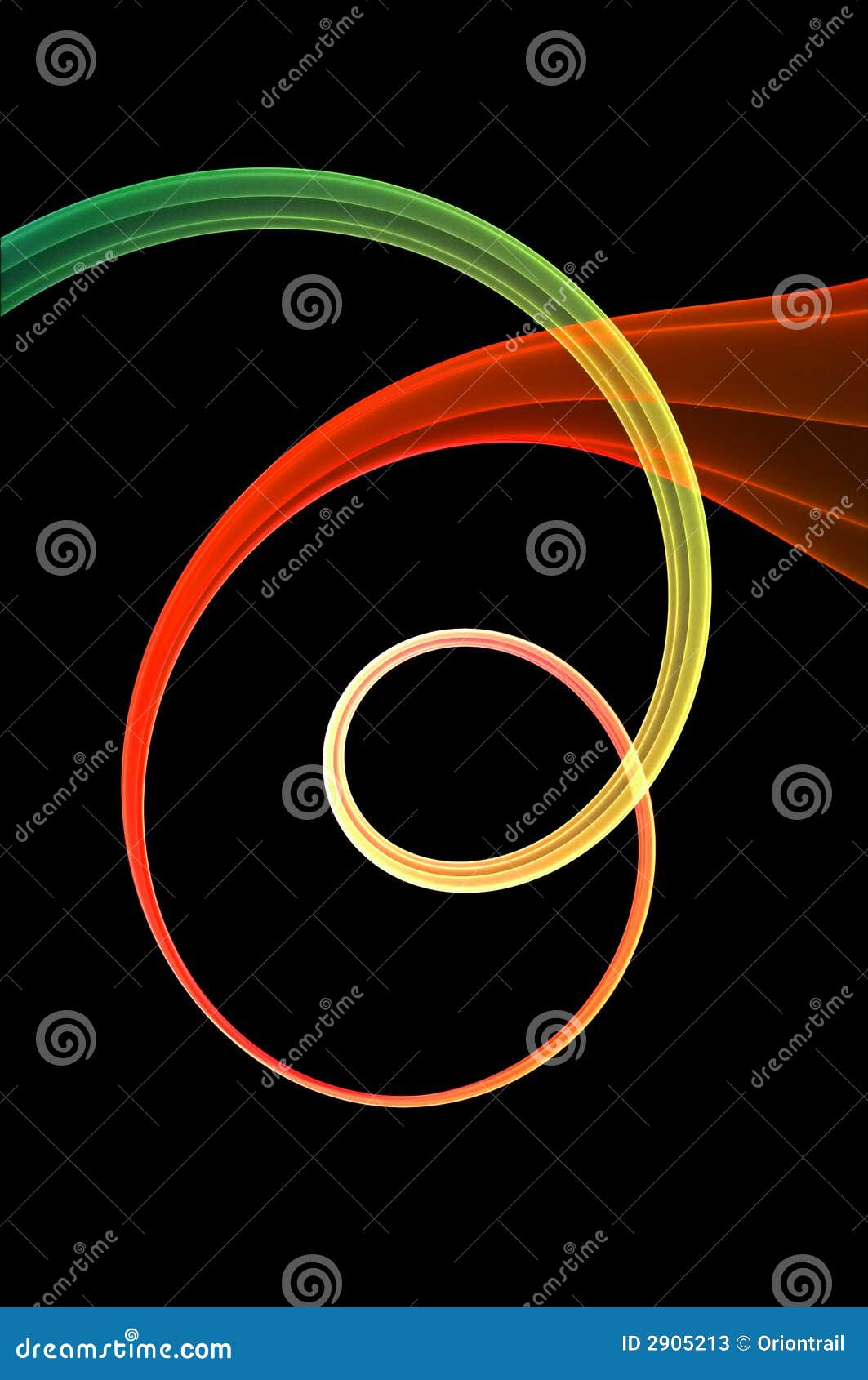 Cool spiral flow stock illustration. Illustration of curves - 2905213