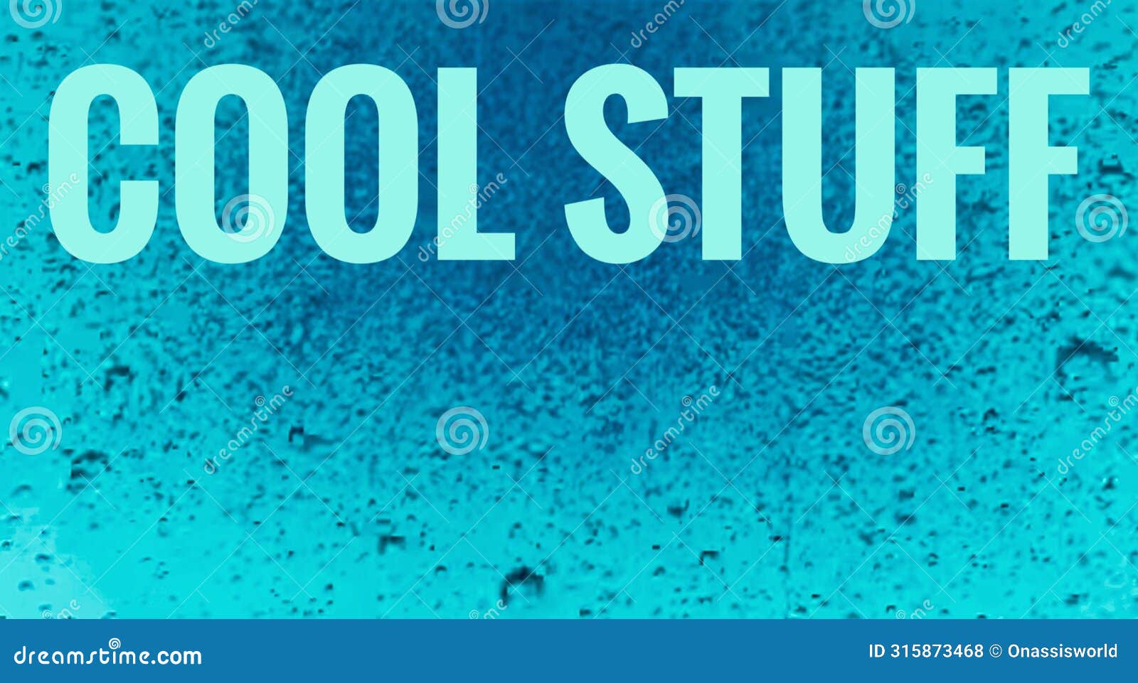 Cool Stuff Header Abstract Background Illustration Stock Photo - Image ...