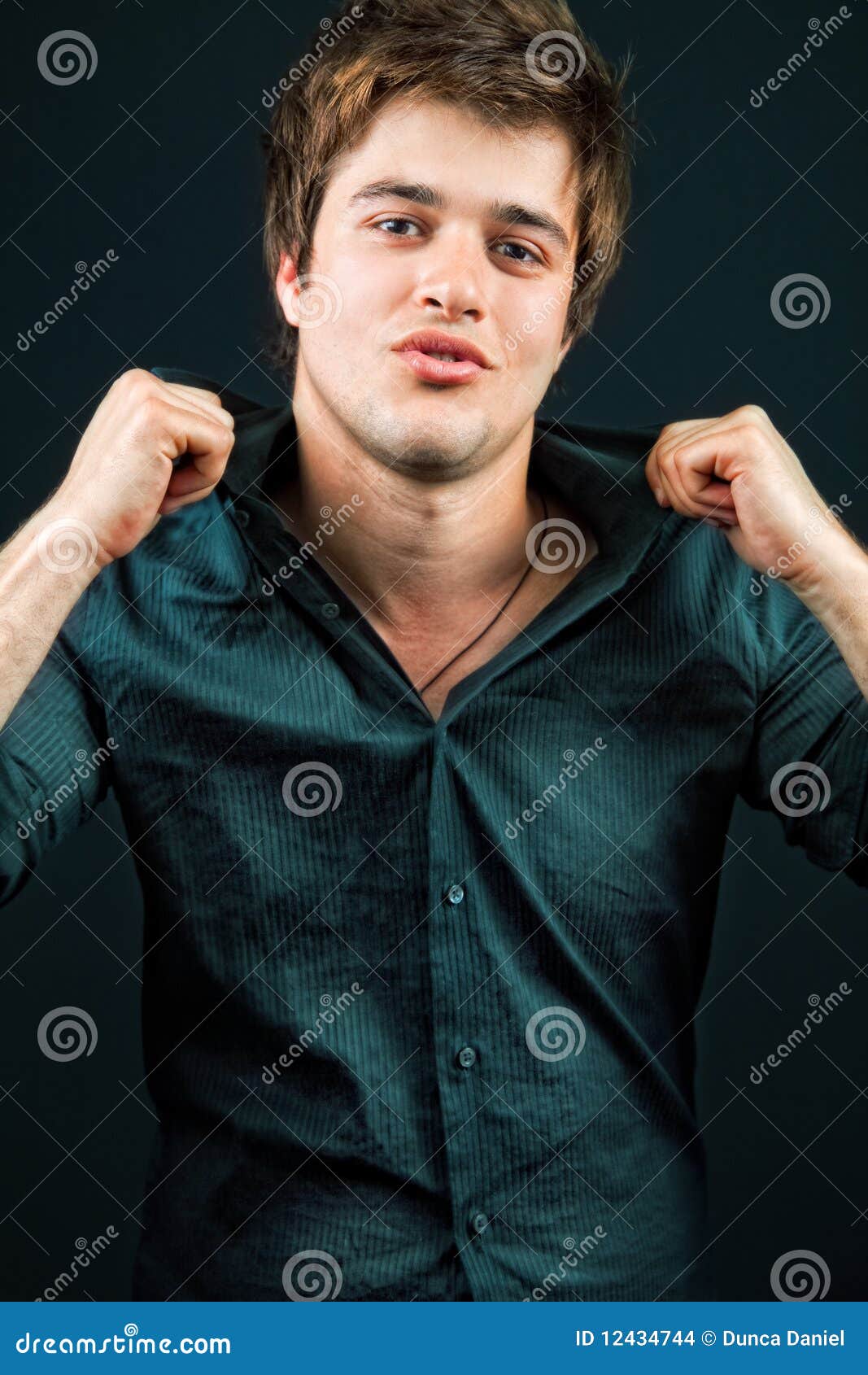 Cool Stylish Trendy Man with Nice Shirt Stock Photo - Image of modern ...
