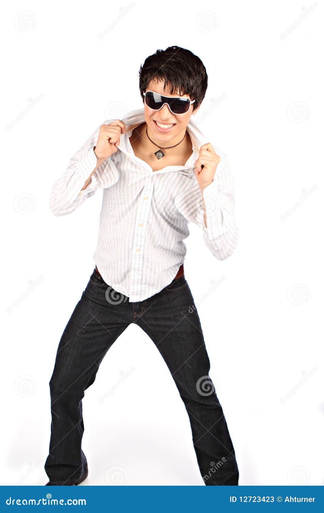 Cool Teen stock image. Image of sunglasses, close, fashion - 12723423