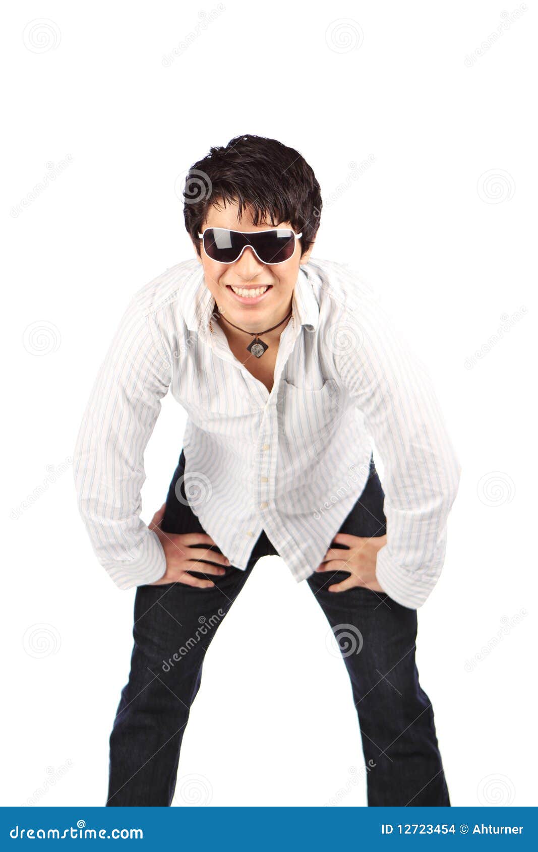 Cool Teen stock photo. Image of male, space, posing, people - 12723454