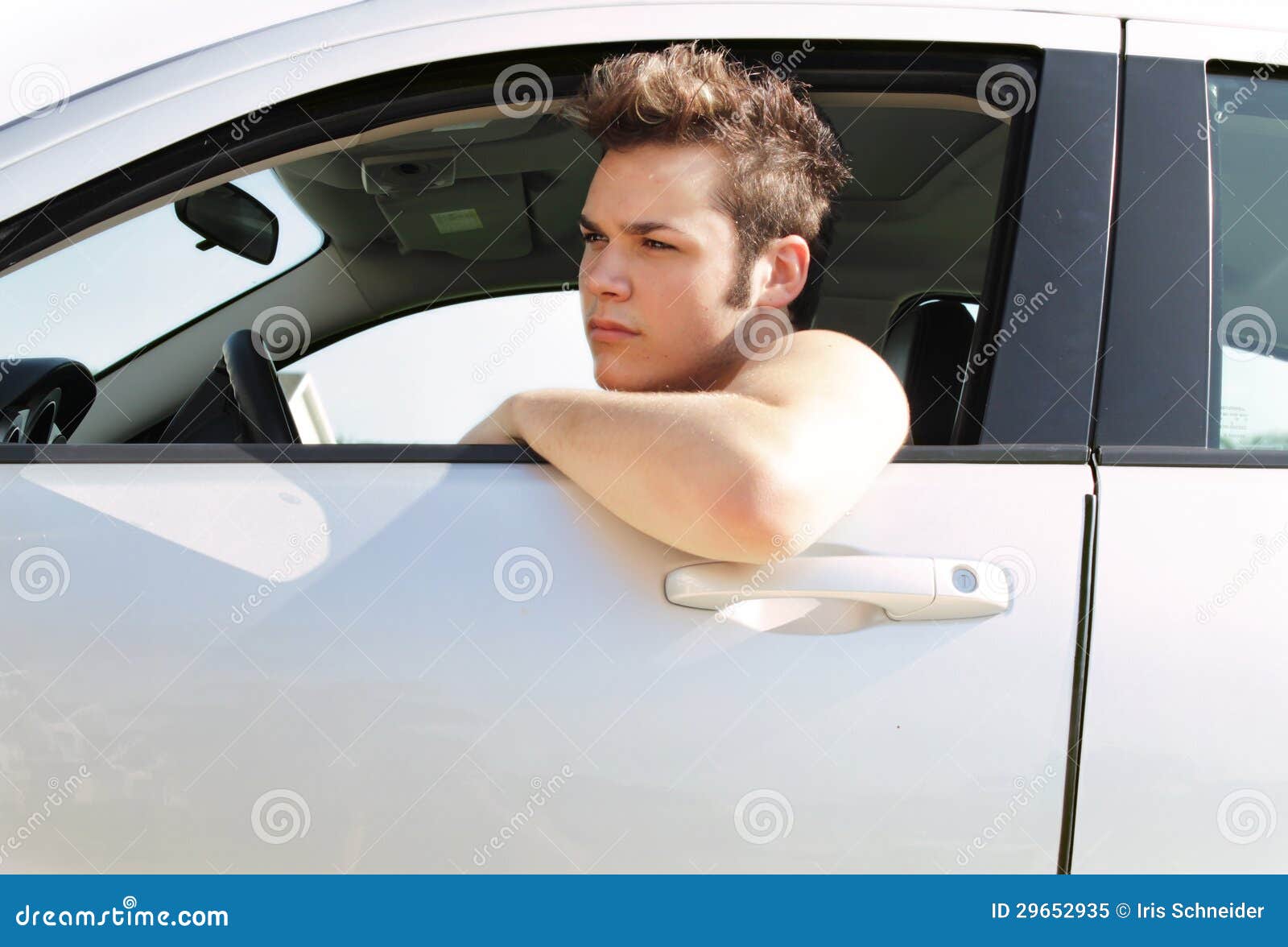 Cool Teenage driver stock image. Image of auto, tough - 29652935