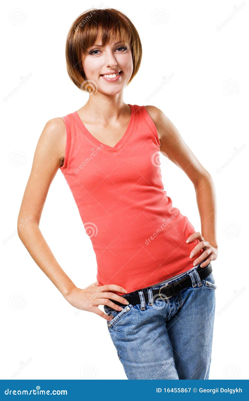 Cool teenage girl stock image. Image of beautiful, portrait - 16455867