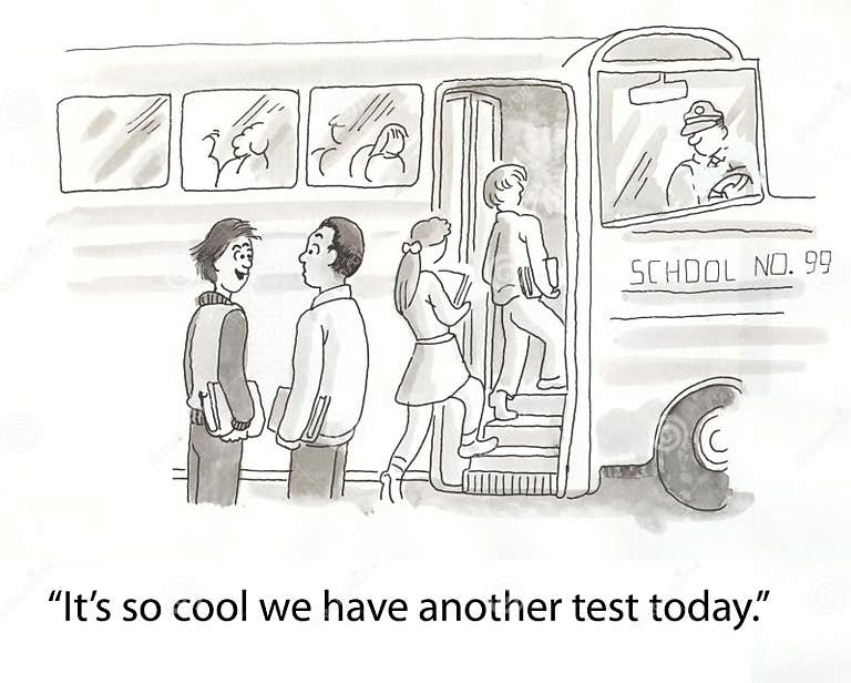 Cool test stock illustration. Illustration of race, homework - 23630353