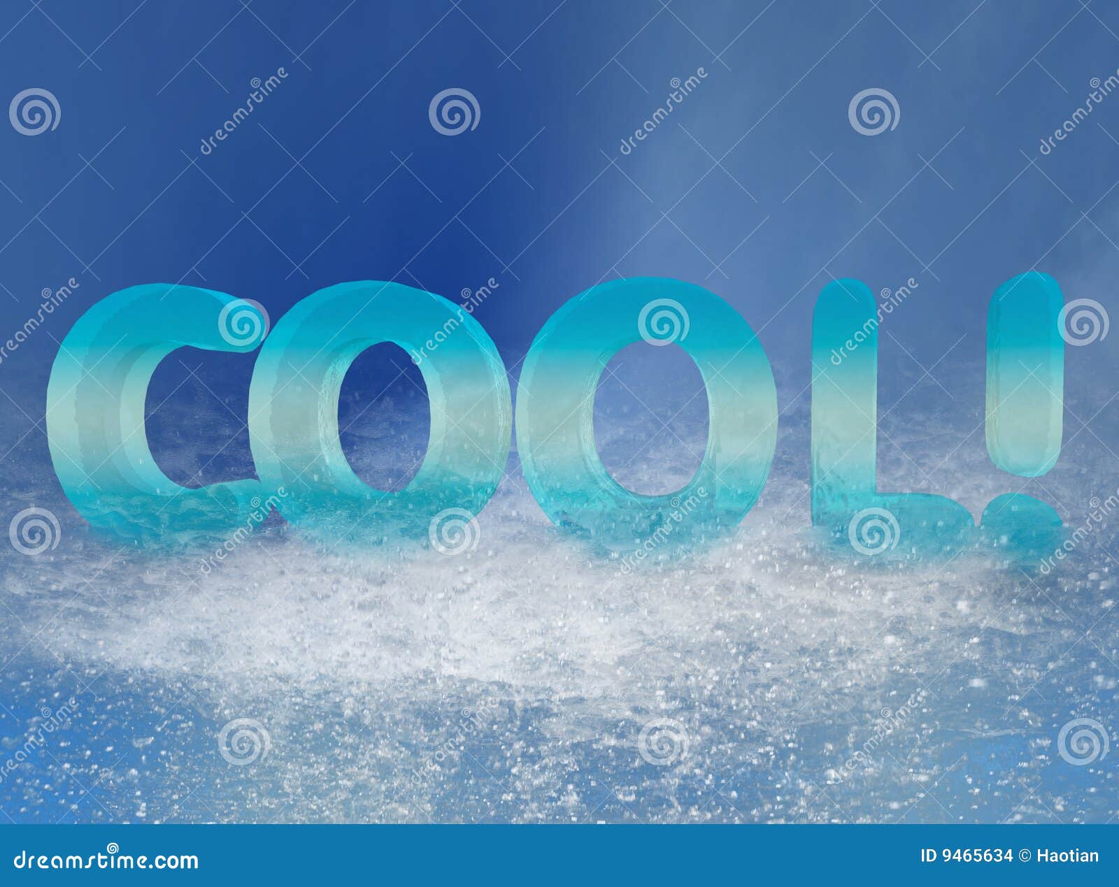 Cool Text stock illustration. Illustration of chill, freeze - 9465634
