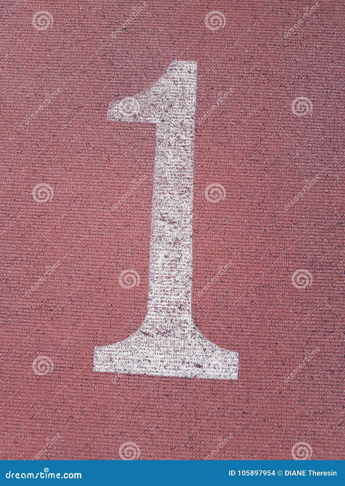 Number one stock photo. Image of rouge, number, chiffre - 105897954