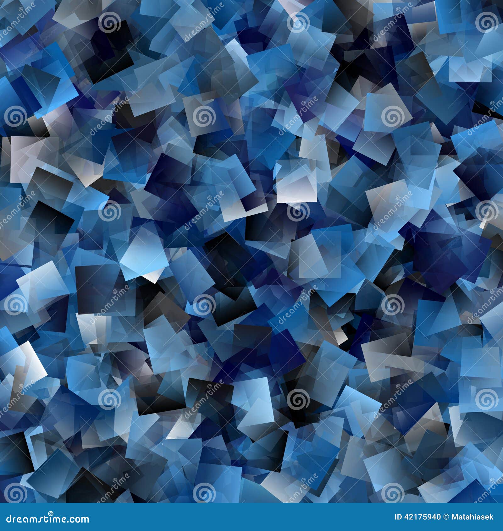 Cool Tiled Background in Blue Spectrum Stock Illustration ...
