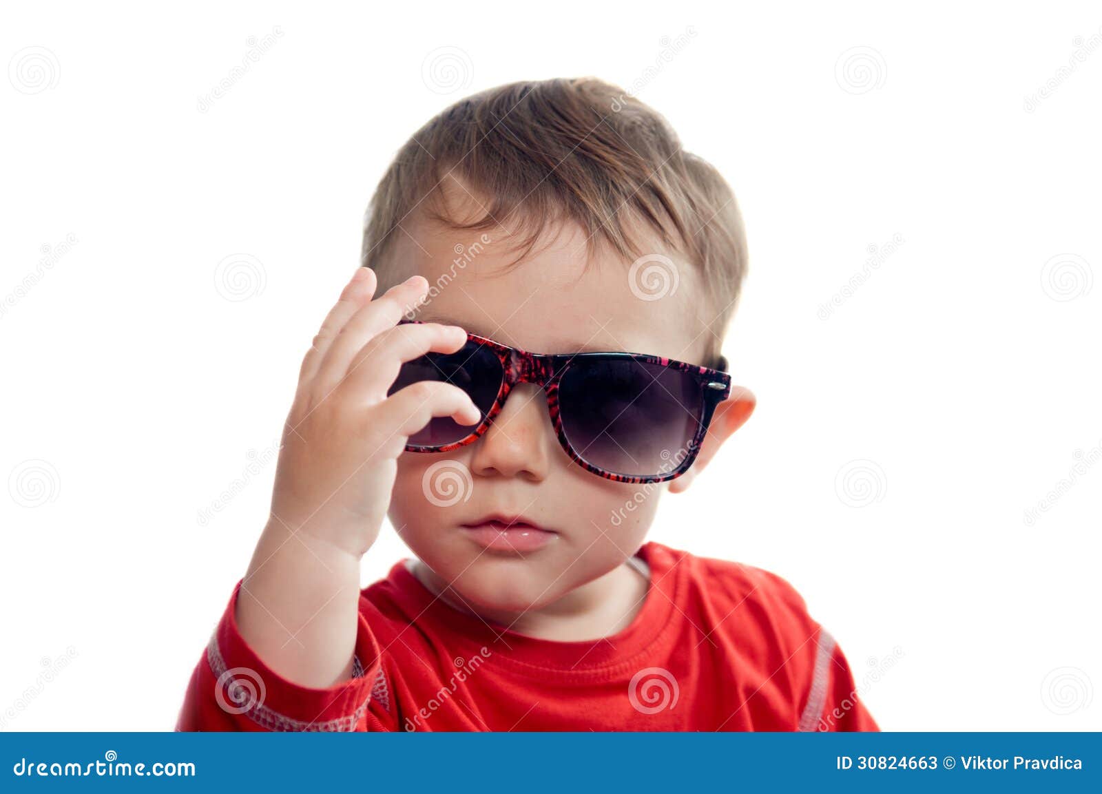 Cool Toddler with Sunglasses Stock Image - Image of face, glasses: 30824663